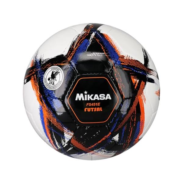 日本フットサル連盟 大会試合球ブラック/4号 (一般・大学・高校生・中学生用)/FS451E-BK・Color:ブラックStyle:日本フットサル連盟 大会試合球PatternName:4号 単品・パッケージ個数:1・日本フットサル連盟大会...