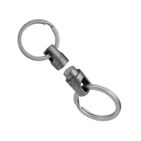 KA45 マグネット/-/A-535・Color:KA45 マグネット・パッケージ個数:1・チタン合金両端回転式コネクタ軽くてわずか20.3gでも耐荷重が10Kg以上です。チタン合金で作られ、アレルギーを起こさなく、耐食性が強く、サビにくく...