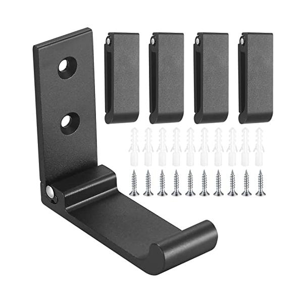 シンプル・優れた素材: 折りたたみ式フックは高品質のアルミニウム合金素材でできており、表面とエッジが滑らかで、耐荷重性が高く、硬度が高く、耐食性、耐摩耗性、防錆性が高く、壊れたり変形したりしにくく、耐久性があり、 長く使える。・取り付け簡単...