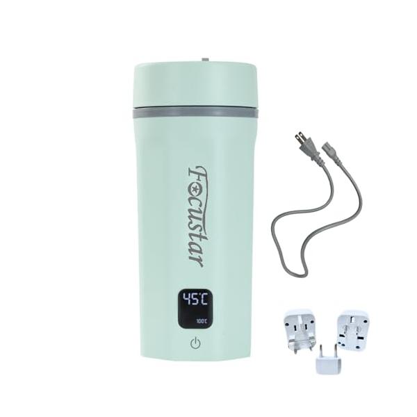 Casualグリーン/-/-・Color:グリーン・550MLの大容量 Focustarトラベルケトルは500MLの大容量を誇り、2杯のコーヒーを淹れるのに最適です。また、カップ?を作ることもです。1?2人の旅行や外出にぴったりのサイズです...