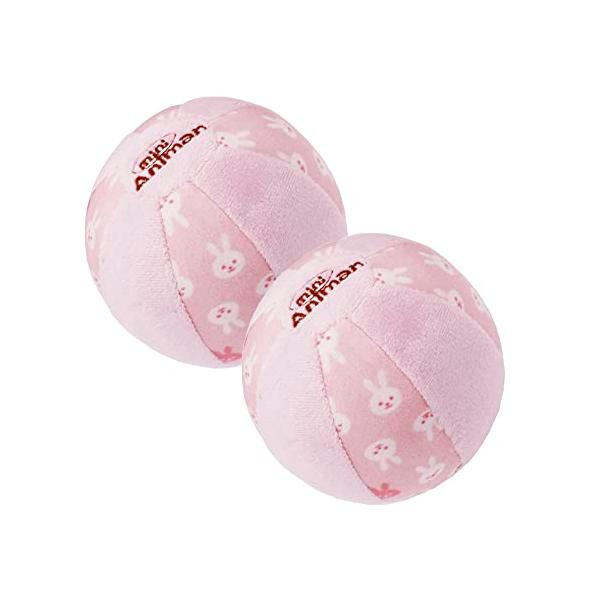 やわらかボールピンク/-/9007203922000・Style:やわらかボール・●足で蹴ったり、鼻先でつついたり、軽くてよく転がるボールです。・●ソフトな生地を使用し、ほっこりかわいいウサギ柄をデザインしました。・●ケージの中でもコロコロ...