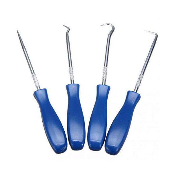 パッケージ個数:1・高品質な材質このオイルシールフックは、耐久性の高いクロムバナジウム合金素材で制作され、熱処理、高硬度、耐摩耗性、防錆性を備えた高品質を持って、長く使えます。超微細な先端は、狭いスペースで小さなアクセサリーを正確に調べ、突...