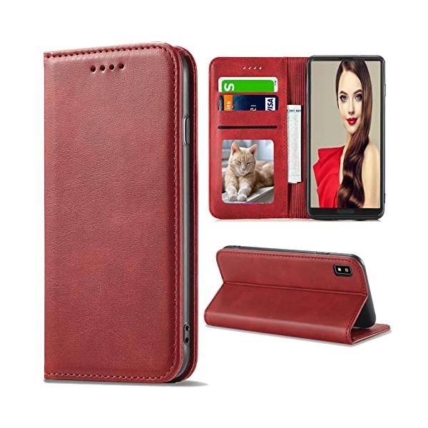財布型レッド/?For Aquos wish SHG06 SH-M20/For ?AQUOS WISH SHG06・Size:?For Aquos wish SHG06 SH-M20Color:レッド・対応機種: For Sharp AQU...