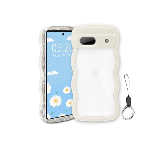 ホワイト/-/Google Pixel 6A・Color:ホワイト・★対応機種Google Pixel 6A 6.1 ケース に対応なので、対応機種と画面サイズをよくご確認のうえ、ご購入いただけますようお願い致します。・★2in1特別なデザ...