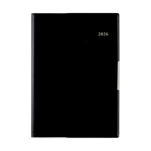 黒(週間セパレート)2026年/-/-・Color:黒(週間セパレート)2026年・パッケージ個数:1・商品詳細1サイズ：幅13.4×高さ18.9cm　　記入欄●月間ページ…ブロック式　●週間ページ…セパレート式　◇月曜始まり　　掲載期間月...