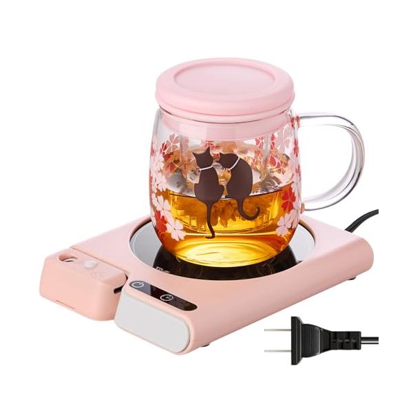 ピンク/普段/Y4R-S006-3・Color:ピンク・パッケージ個数:1・4段階の温度設定このカップウォーマーは、50ワットの大電力で4段階の温度をです。寒い季節や忙しい日常の中で、淹れたてのコーヒーがあなたの愛のように時間が経っても冷め...