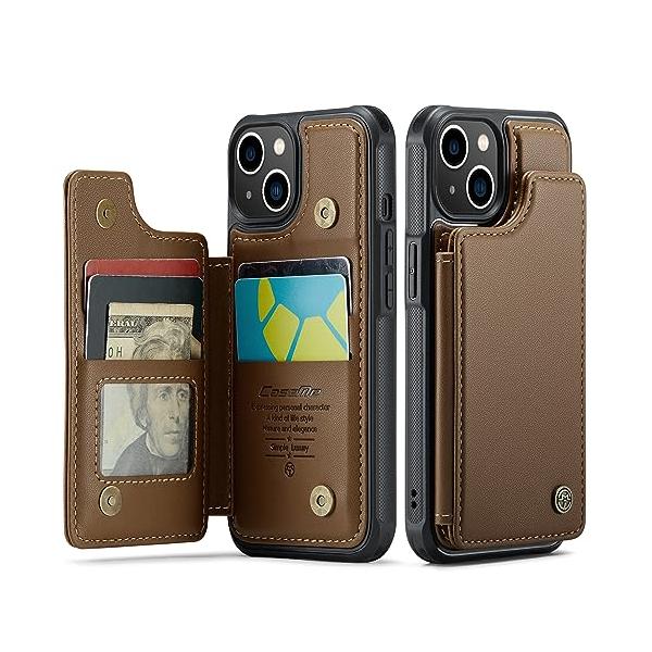 ブラウン/iPhone14/iPhone14・Size:iPhone14Color:ブラウン・iPhone 14 (6.1インチ対応)、シンプルですっきりとしたシルエットに仕上げました。・スタンド機能が付き、品質、耐衝撃性、強度と耐久性を備...