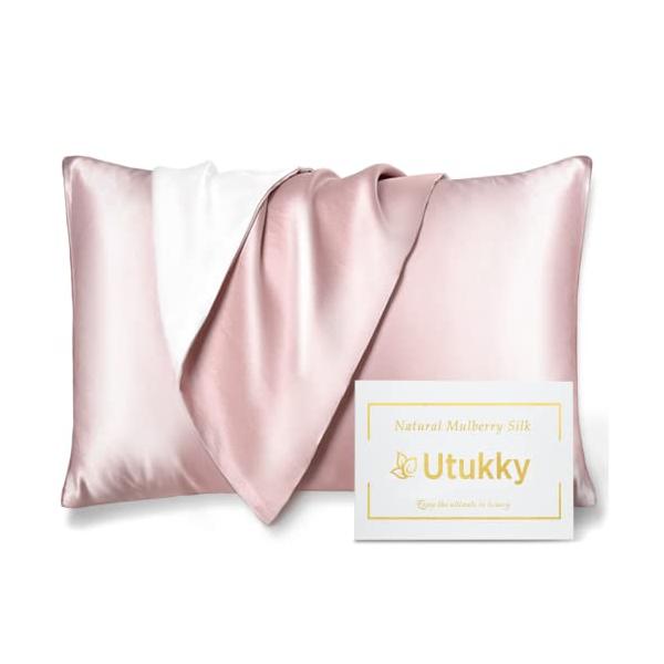 片面シルク枕カバーローズ/43×63cm/DM-dousha4363・Color:ローズSize:43×63cmStyle:片面シルク枕カバー・パッケージ個数:1・7月16日放送の日本テレビ「ゼロイチ」にてUtukkyシルク枕カバーが紹介さ...