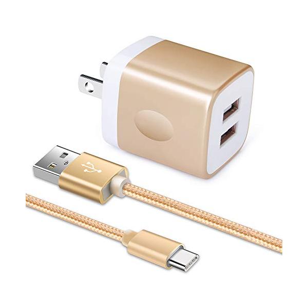 ゴールド/-/PT-wc-13・Color:ゴールド・2台同時に充電・出力自動判別 2つのUSB充電ポートを搭載しており、USB Type C機械を2台同時に充電です。最大出力電流が2.1Aですので、携帯端末の充電時間を短縮です。それに、出...