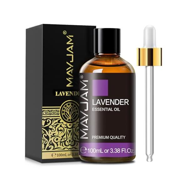 ブラック|ブラウン/100ML/-・FlavorName:ラベンダーSize:100ML・パッケージ個数:1・「100％純天然精油」：ラベンダー精油（Lavandula officinalis）100% です。人工香料、合成添加物は一切使用...