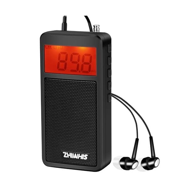 モダンブラック/-/ZWS-105・「見やすい大画面表示」操作ボタンも直感的にわかりやすくて、表示も大きくてはっきりしているので老眼でも安心です。明るいバックライトを内蔵し、暗い環境でも便利にラジオを使用することができます・「電池式」 単4...