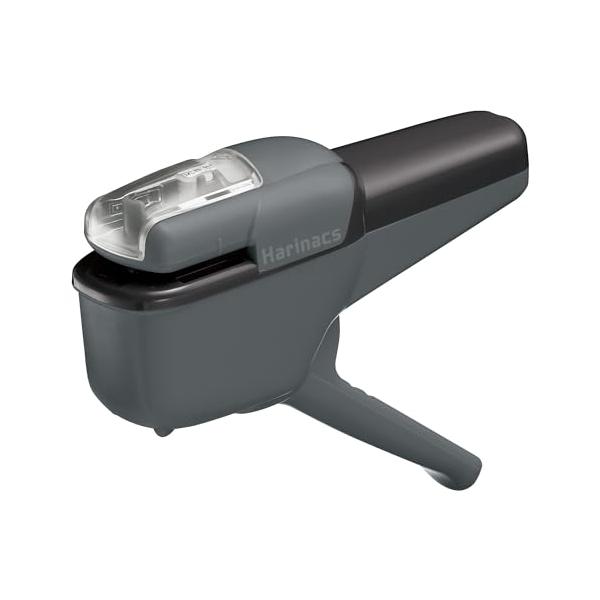 セピアブラック/-/SLN-MSH110SD・Color:セピアブラック・パッケージ個数:1・10枚とじることができるハンディタイプの針なしステープラー・外寸法 W32×D121×H100mm・とじ枚数 コピー用紙(PPC用紙64g/m2)...