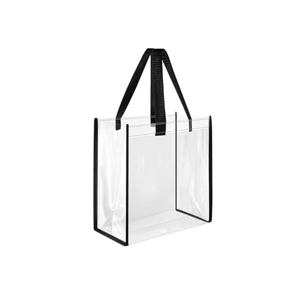 軽量ブラック/25*25*10cm/78JUBG・Size:25*25*10cmColor:ブラック・1. 高品質のPVCとナイロン素材で作られ、軽量で耐久性があり、静電気、水、ほこりに強く、雨天でもバッグの中のアイテムが濡れる心配がありま...