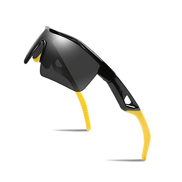 モダンブラック/125mm/B2454-002-F・Color:ブラック・FEISEDY 子供用スポーツサングラスフレームは光沢仕上げで塗装されています。テンプルは耐水性のゴム素材でできており、汗をかいてもこめかみや頬の摩擦を改善します・F...