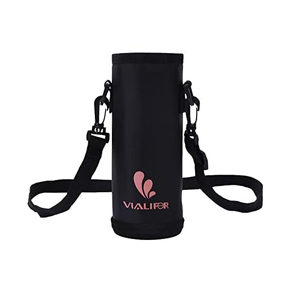 ブラック+ピンク/500ML/-・Size:500MLColor:ブラック+ピンク・三層断熱構造素材ポーチ外生地/ポリウレタン・ポリエステル、ポーチ内生地/ポリエステル 外層：ポリエステル/中層：発泡ポリエチレン/内層：アルミフィルム/ショ...