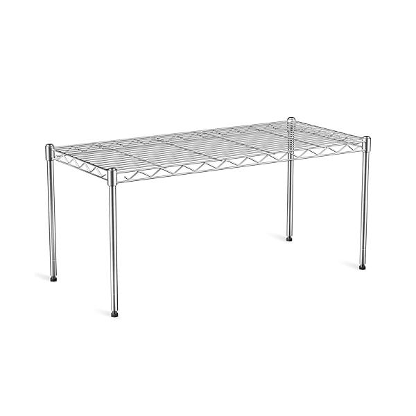 Mordenクローム/1段幅75×奥行35×高さ45cm/SHELF-001-CHROME・Size:1段幅75×奥行35×高さ45cm・プレミアム素材: 頑丈な合金鋼製で表面は滑らかに研磨されており、Vanzbonワイヤーシェルフは優れた...