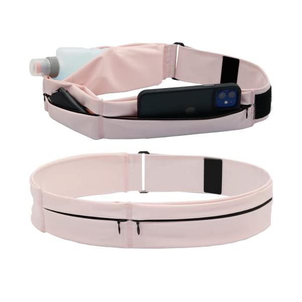 ピンク/L/Y016・Size:LColor:ピンク・揺れない・安定感良いランニングポーチ高強度のマジックテープベルトを採用、長時間走っても緩くしない、ぜひ試していただきたいです。ベルトの長さを細かく調整でき、二つサイズ用意（S：ウエスト6...