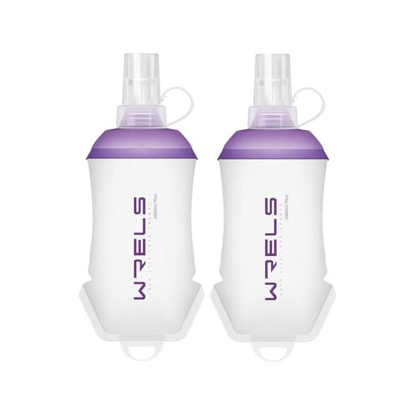 200ml*2個紫色/-/SH11・Color:紫色Style:200ml*2個・ソフトフラスクとはソフトフラスクとは柔らかい樹脂で作られ、中身が減るとコンパクトにまとめることができる給水ボトルです。スポーツをする方にどこでもいつでも飲みや...