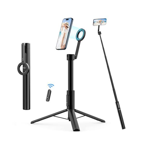 -/-/MG-002JP・しっかりした磁気吸着じどりぼうはマグセーフに対応しているため、iphoneをクリップでで挟んだり、ネジで固定するの必要はなく、片手でわずか1秒で簡単に着脱が。強力なマグネット搭載、強い磁力で落下の悩みのなく、ごマグ...