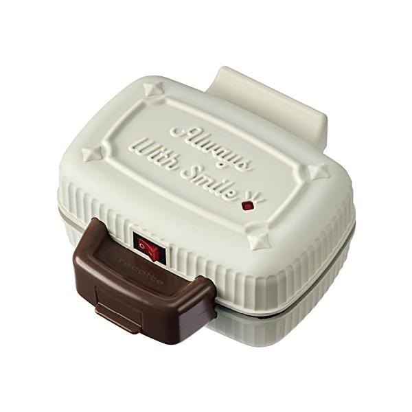 ホワイト/-/RPS-3・Color:ホワイト・?［食パン１枚を折りたたんで作るちょうどいいサイズ感］ 6〜12枚切の食パン1枚にお好きな具材をはさむだけ！最短2分で焼き上がります。 具材によって、メインにもスイーツにも！おやつ、パーティー...