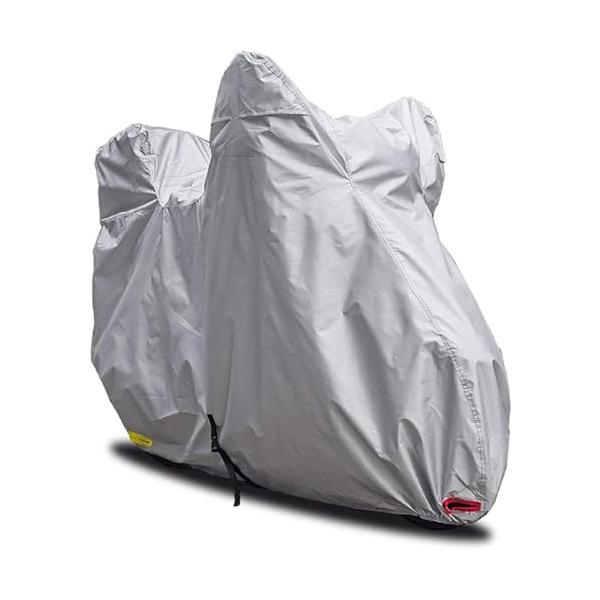 シルバー/6L-BOX付/AMZBC01-4B・パッケージ個数:1・愛車の保護・盗難防止に! ! BOX有り用タイプ。画像は装着イメージです。掛かり具合は車種によって異なります。・商品サイズ [ 6L-BOX付 ] 1全長:2550mm 2...
