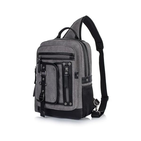 カジュアルバッググレー/M/-・Color:グレーSize:M・13インチPCやA4対応のバツクン収納力メインポケットは13インチPCやA4も収納！ペットボトル、折り畳み傘など厚みのあるものも大丈夫！リュックよりもスマートで、容量はたっぷり...