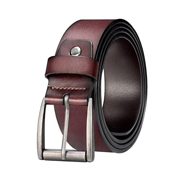 カジュアルブラウン/120/-・Color:ブラウンSize:120・素材：本革・サイズ：[全長：120cm] [幅：3.8cm] [ウエスト対応サイズ：95−105cm]・デザイン：頑丈な革なので、使えば使いほど革の表情が変わり、例え使用...