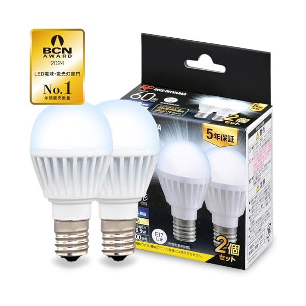 2)おトクな2個セット2)昼光色/60W/LDA7D-G-E17-6T62P・Color:2)昼光色Size:60WStyle:2)おトクな2個セット・パッケージ個数:1・商品サイズ(cm):直径約3.8×高さ約7.4・電源:100V(50...