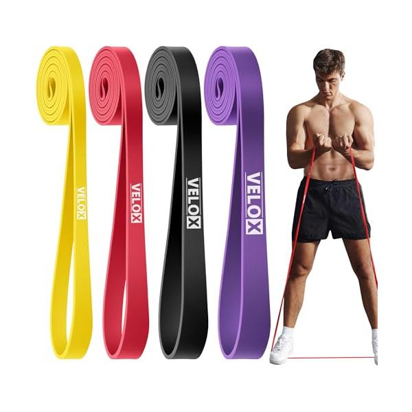 マルチカラー/-/-・4 段階精密調整、初心者から上級者まで幅広く対応? VeloX トレーニングバンドは 4 レベルの負荷調整を実現，それぞれの強さが明確にマークされているため，一目で適切なものを選べます。懸垂補助から全身筋トレ，さらにリ...