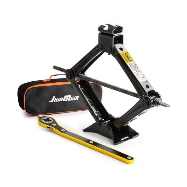 ブラック/2.0T/-・Size:2.0T・パッケージ個数:1・『高出力＆安全性』最大荷重2.0トンをサポートする堅牢な構造で、車両のタイヤやメンテナンスに最適。・『軽量＆携帯性』ジャッキの重量約1.8kgの軽量化設計（モデルにより異なる）...