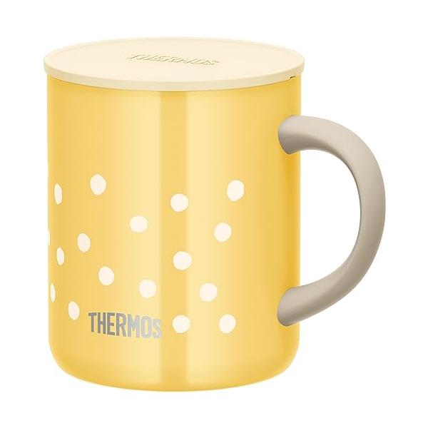 マグカップドットイエロー/350ml/JDG-352LTD D-Y・Color:ドットイエローSize:350ml・パッケージ個数:1・普段使いに最適なフタ付きのマグカップ・本体サイズ(約):幅11×奥行き8×高さ10cm、本体重量(約):...