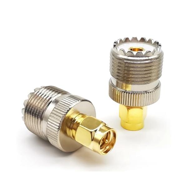 -/-/5ee2eaaa-421e-4cf8-b958-6e2758022a37・パッケージ個数:1・コネクタの種類: SMA オス - PL259 UHF メス同軸コネクタ・コネクタの材質：真鍮とニッケルメッキ、常に高い信号伝送と低い信号...