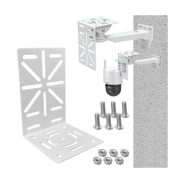 1個セット/-/-・Color:1個セット・パッケージ個数:1・商品仕様小底盤直径：100mm x 100mm，大底盤直径：155mm x 100mm，最大重量：7KG，カラー：ホワイト。・材質監視支柱は耐久性のある鋼材で作られており、防水...