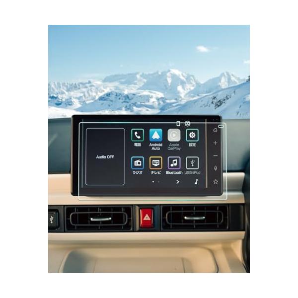 ダイハツムーヴキャンバス/タント/タフト9インチナビ・AGガラスフィルム/-/-・Color:ダイハツムーヴキャンバス/タント/タフト9インチナビ・AGガラスフィルム・対応車種：ダイハツ・ムーヴキャンバス 2代目 LA850/LA860S型...