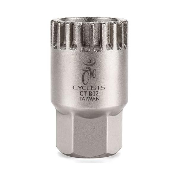 CT-B02/-/-・Color:CT-B02・カートリッジbb外し工具多くに採用されている20ノッチ用のカートリッジボトムブラケットを取り外す専用工具です。・大径シャフトBBにも対応スクエア規格BBのはもちろん、ISISやオクタリンク規格...