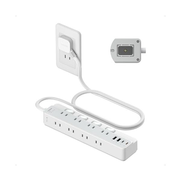 8AC+マグネットグレー/1M/TS-PS02JP02・Size:1MStyle:8AC+マグネット・パッケージ個数:1・「電源タップ マグネット・壁掛け」延長コード usb付き 電源タップは、強力なマグネットを搭載しております。デスク周り...