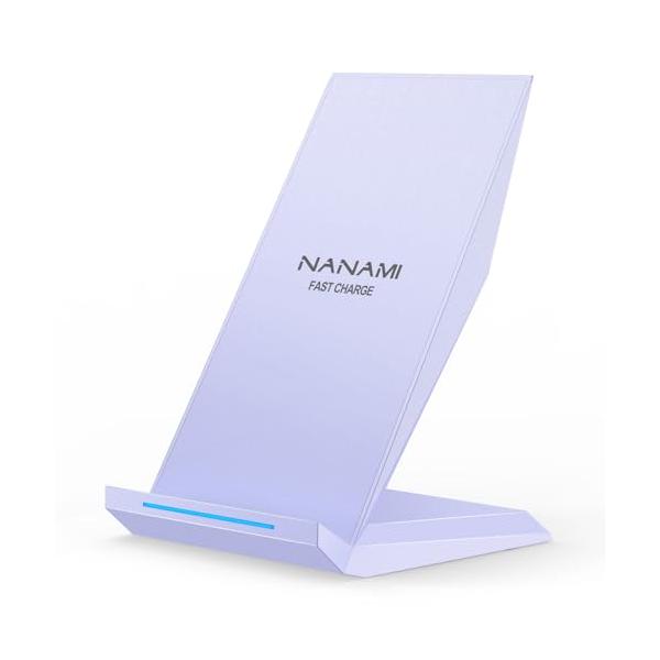 Purple/-/-・Color:Purple・無線充電時代を楽しみましようQi 充電技術を採用して、Qi対応端末またはQI対応カバーを付けたスマホを置くだけで充電でき、ケーブル抜き差しから解放しましょう。2コイル式ワイヤレス充電スタンドな...