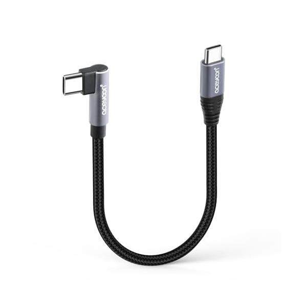 ブラック/0.2m 1本/-・Size:0.2m 1本・タイプC端子・100W充電CtoC設計で、for iPhone17 などほとんどのType-Cデバイスに適用できます。 最大100Wの急速充電に対応し、充電の待ち時間を大幅に短縮し、デ...