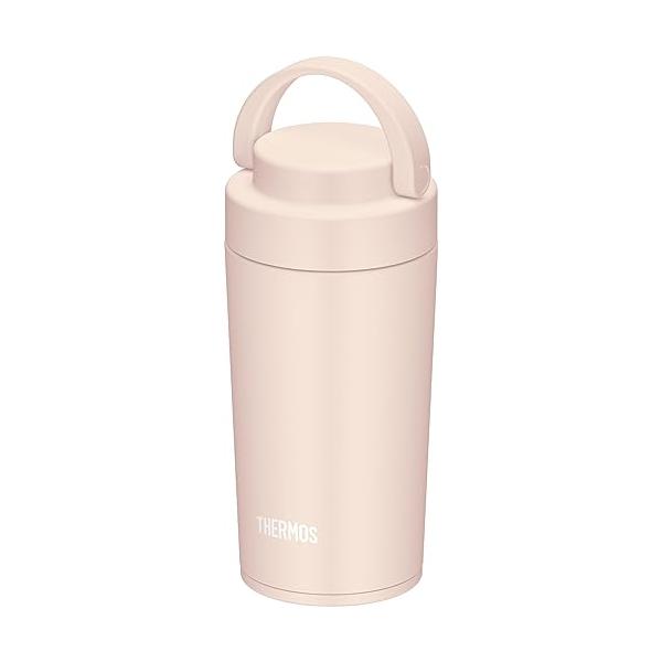 ベージュピンク/320 ml/JOV-320 BEP・Color:ベージュピンクSize:320 ml・パッケージ個数:1・折りたためるキャリーハンドル付きタンブラー・本体サイズ(約):幅7.5×奥行き7.5×高さ16.5cm、本体重量(約...