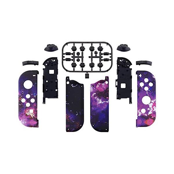 シュールな溶岩パタン/パタンデザイン/-・Color:シュールな溶岩パタン・パッケージ個数:1・スイッチ ジョイコンにフィットするカスタムデザインの替えるハウジング。精密にカットされたケースは元のケースとまったく同じような機能しています。・...