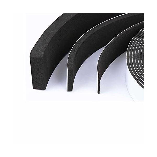 ブラック/厚3mm×幅10mm×長さ10M/-・Size:厚3mm×幅10mm×長さ10MColor:ブラック・パッケージ個数:1・高密度発泡EVAゴム独立気泡フォームシールテープは、環境保護材料、EVA作られており、優れたシール性と耐変形...