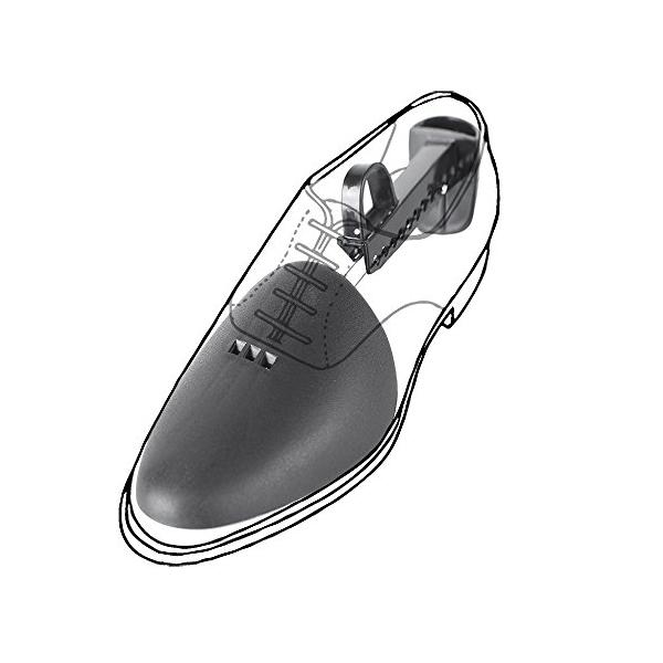 シューキーパーブラック/4足セット/-・Size:4足セット・パッケージ個数:4・サイズ対応幅広い：サイズも穴を一つずつ変えるだけで微調整も出来、ジャストサイズに簡単に出来ます・足痛防止・靴伸ばし：買ったばかりの靴のつま先が痛い…お気に入り...