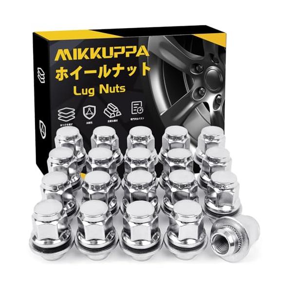 シルバー/20個/-・Size:20個Color:シルバー・商品仕様：トヨタに適用純正ホイール、ワッシャー付、ネジサイズ：M12×1.5、平面座タイプ、二面幅：13/16(21 mm)、全長：約37 mm・適用車種：トヨタ/レクサス/ミツビ...