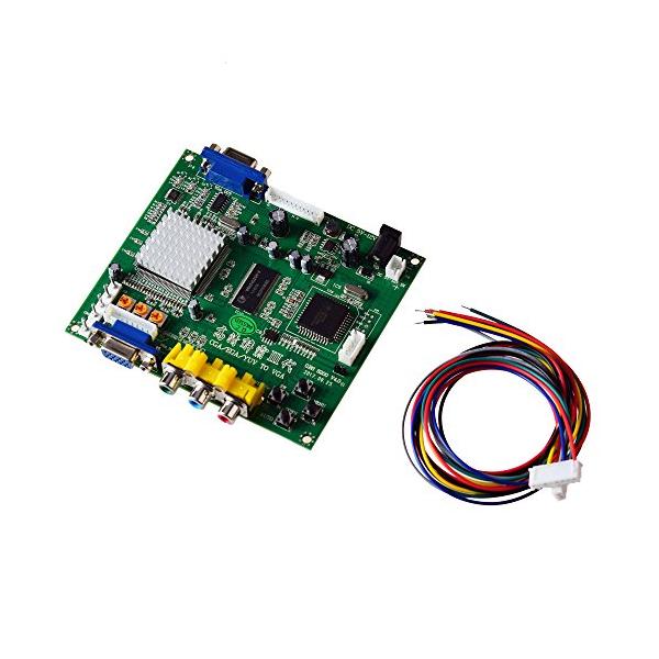 -/-/av-040019・高解像度ビデオコンバーターは、すべてのゲームをサポートするプロのゲームコンバーターです。すべてのタイプのVGAモニター（CRT、LCD、PDP、プロジェクターなど）をサポートします。・CGA / EGA / VG...