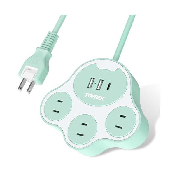 ブルー/1.5M/-・Size:1.5MColor:ブルー・パッケージ個数:1・??1台の6用電源コンセントACコンセント3個とUSBポート3個（USB-A 2個、USB-C 1個）を装備し、最大6台の機器に同時に電力を供給し充電することが...