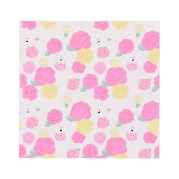 ピンクの花/50*50cm/-・Color:ピンクの花Size:50*50cm・ぺたぺた魔法クロスペタッと貼るだけでお弁当箱やペットボトル、小物をすっきり包める便利なランチクロス！そのままカバンに入れても剥がれないから、収納がとっても楽ちん...