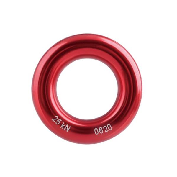 52mm - 25kN - レッド/-/OS0336・Color:52mm - 25kN - レッド・?強度性能25kNの破断強度を持つラッペルリングで、クライミングや救助活動に最適な耐久性を実現・?多目的設計クライミング、ハンモック設置、...