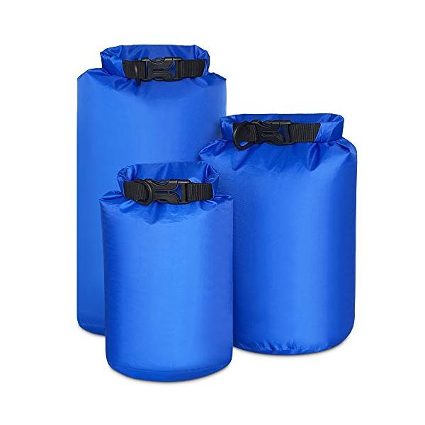 カジュアルブルー/-/-・防水バッグ防水機能抜群口部を巻き、縫い目もシーリングされてるのでしっかり防水します。雨の日や外遊びの時に外部から水がバッグに入ることを防止できます。注意：バッグを完全に水中へ浸して使用しないでください。・2L+4L...
