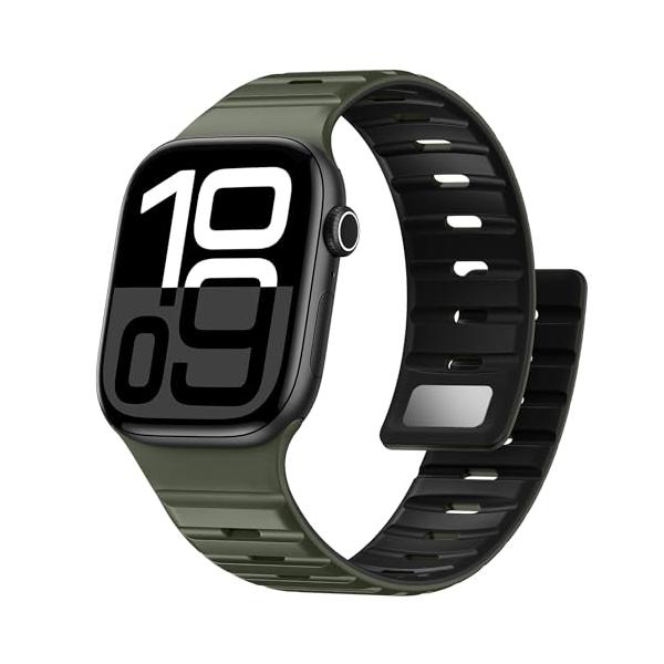 グリーンブラック/44/45/46/49/42mm(Series 3)/-・Color:グリーンブラックSize:44/45/46/49/42mm(Series 3)・対応機種本アップルウォッチ用 バンドは、Apple Watch Ultr...