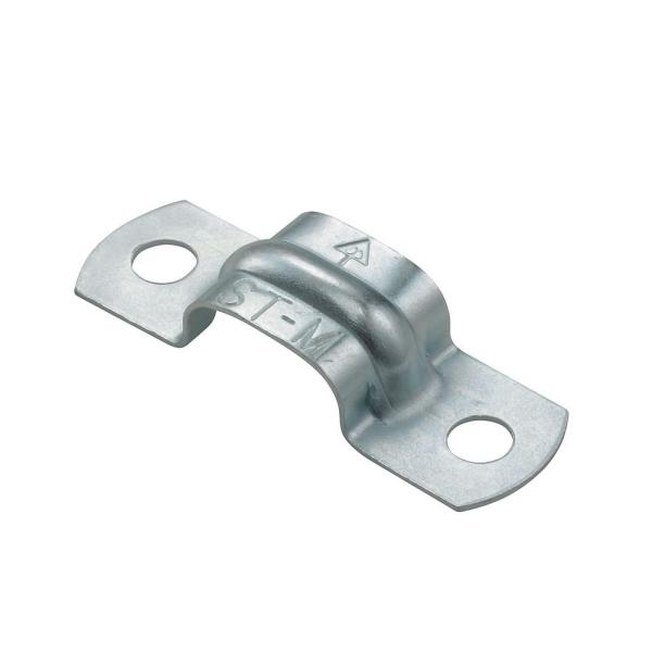 【特徴】　クランプ穴にコードを通してからビス穴に木ネジ（別売）を通して固定します。　　【仕様】　材質：鉄（SPCC)・光沢クロメートメッキ　適用電線：VVF2.6mm×3心